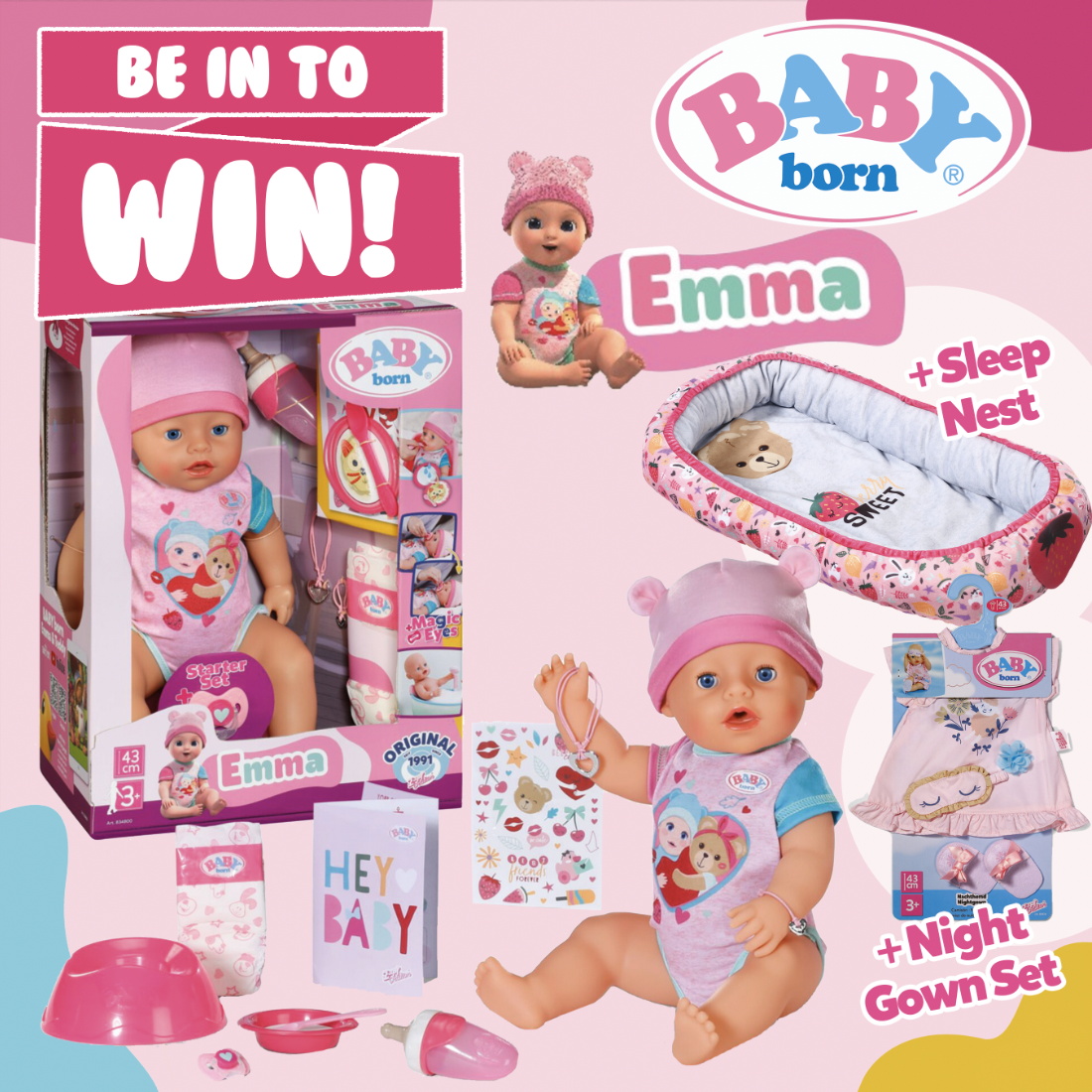 Be in to WIN with BABY Born | Planet Fun