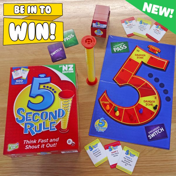 Be in to WIN 5 Second Rule - NZ 3rd Edition | Planet Fun